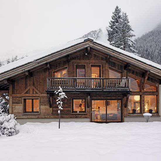 Romantic Alpine chalet house tour | Ideal Home