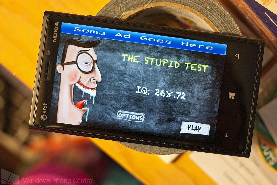 Challenge your IQ with Stupid Test for Windows Phone... well maybe ...