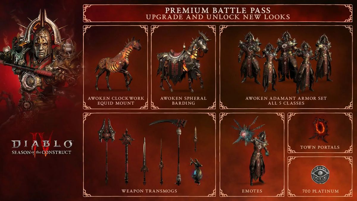 Diablo 4 Season of the Construct brings new uniques, balance changes to ...