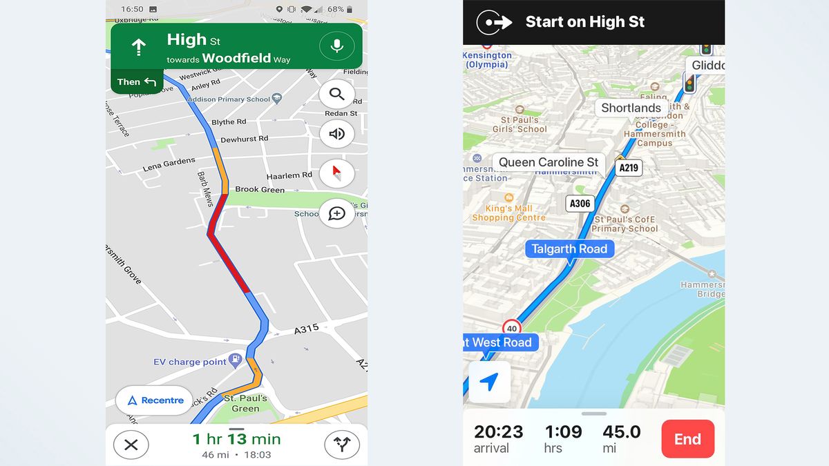 Google Maps vs Apple Maps — Which navigation app is best? | Tom's Guide