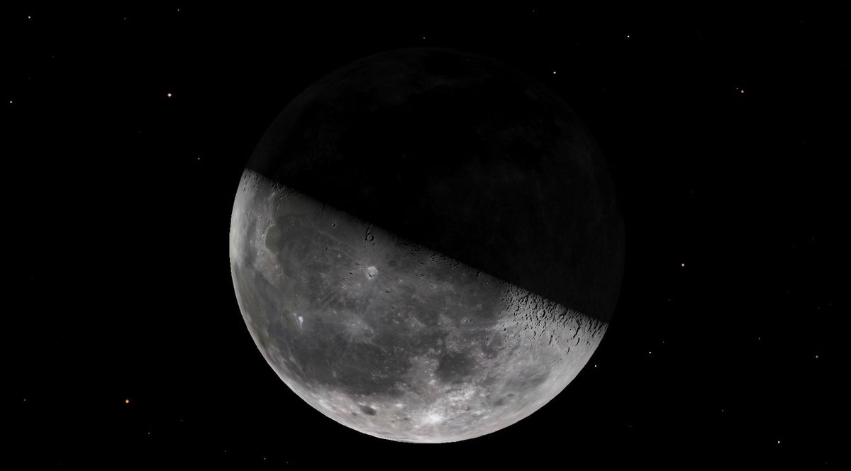 See the moon in its half-lit last quarter phase tonight (Jan. 14) | Space