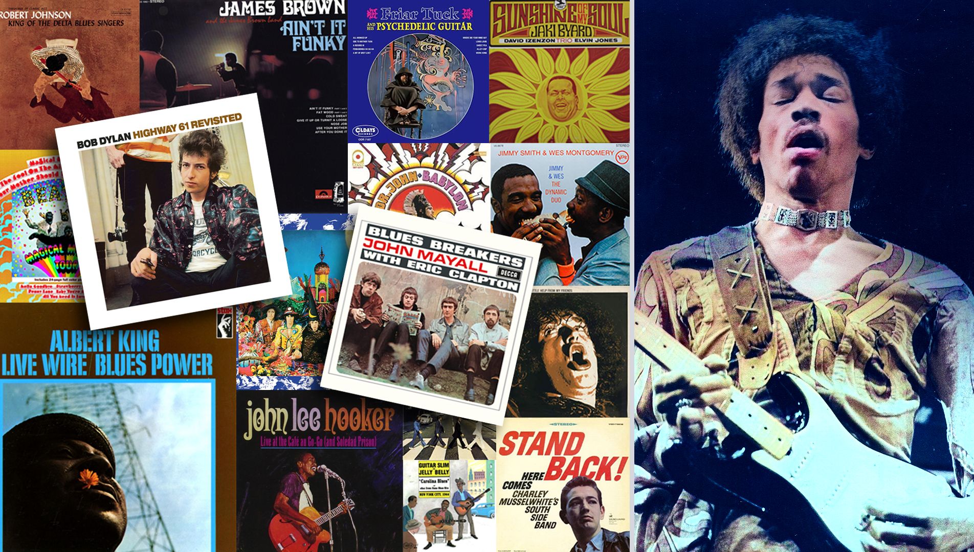 Jimi Hendrix: Inside His Record Collection | GuitarPlayer