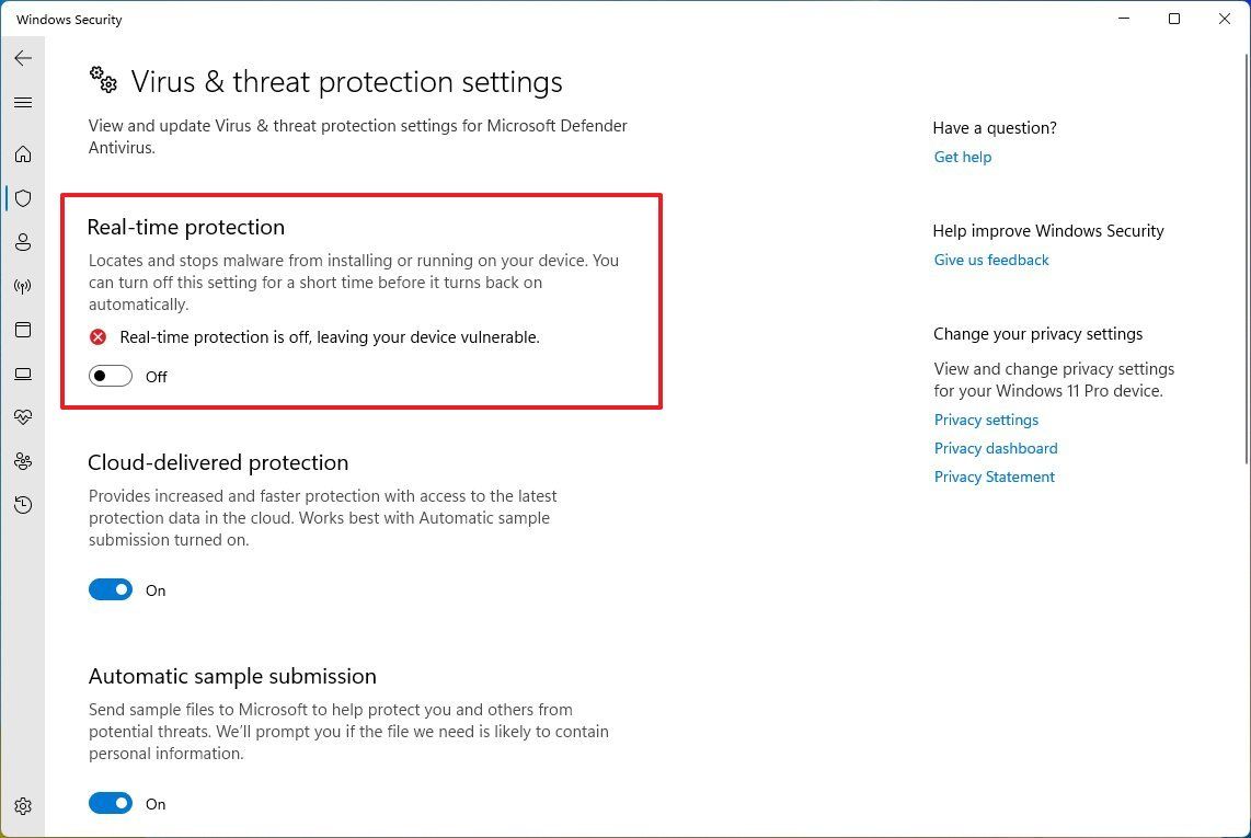 How to disable Microsoft Defender Antivirus on Windows 11 | Windows Central