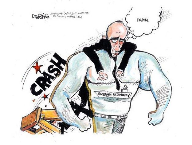 Political cartoon Putin falling oil prices | The Week