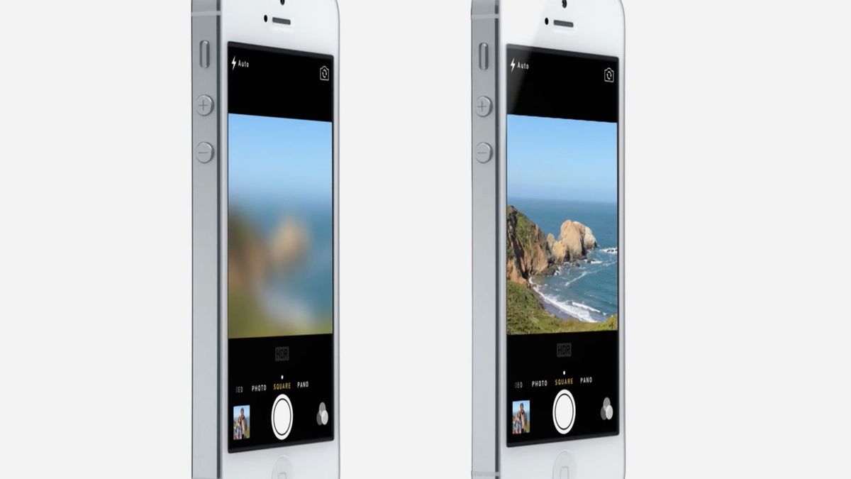iOS 7 preview: Camera gains real-time filters, and... a square | iMore