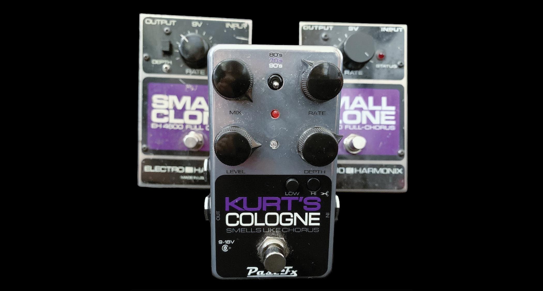 Kurt’s Cologne is a Small Clone clone from PastFX that offers three decades of BBD-driven stereo ...