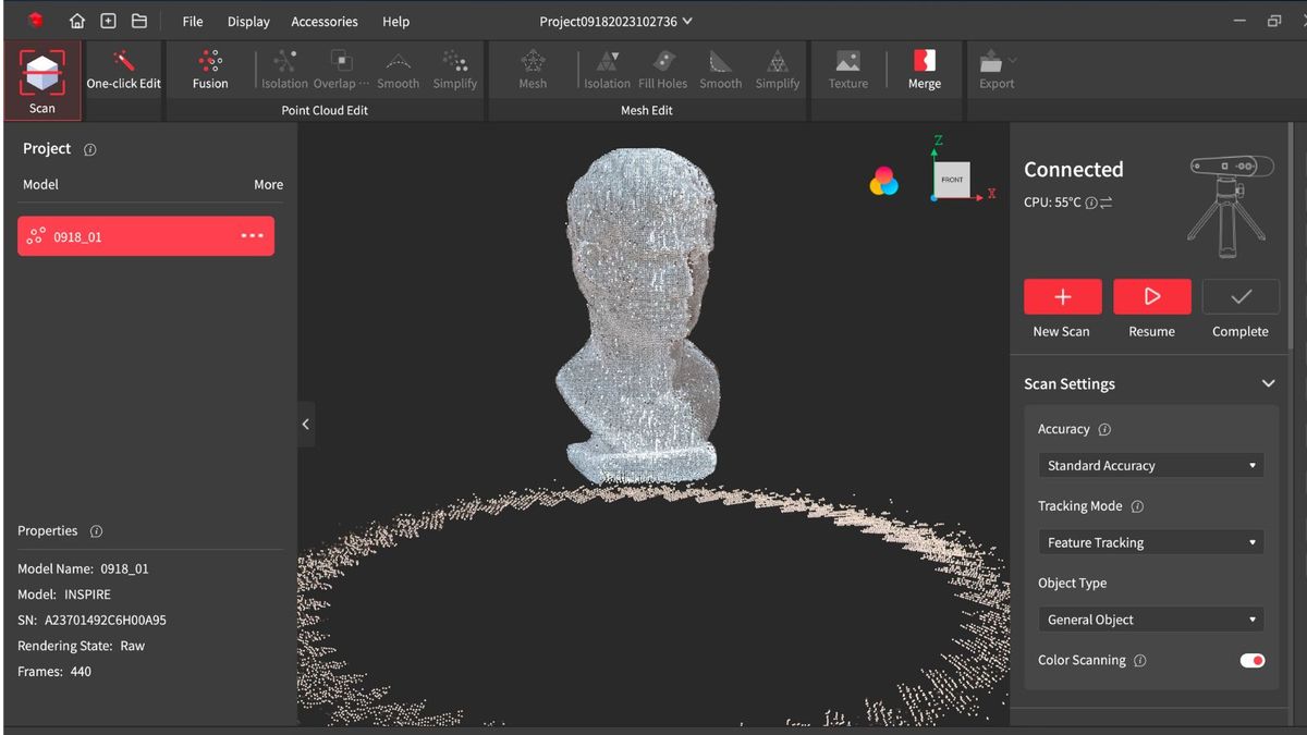 How to use a handheld 3D scanner | Creative Bloq
