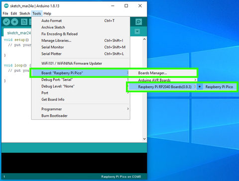 How to Program Raspberry Pi Pico With the Arduino IDE | Tom's Hardware