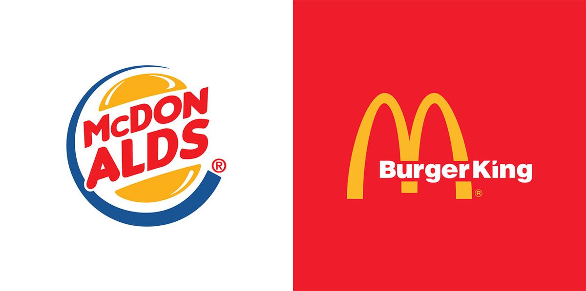 Logo swap is surprisingly disturbing | Creative Bloq