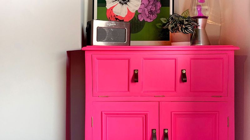 DIY lover makes rattan sideboard from old Homebase item | Real Homes