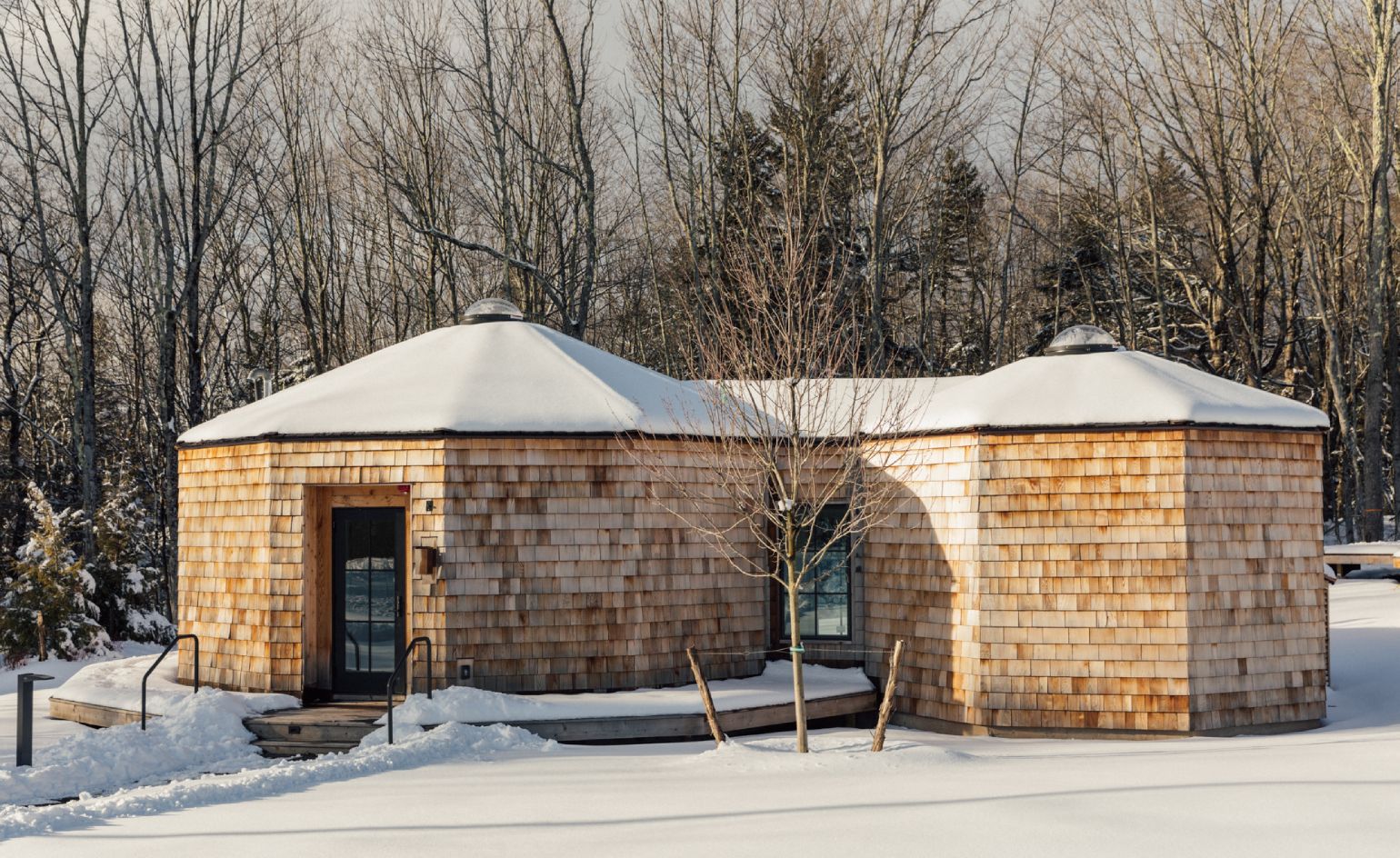 Scribner’s Catskill Lodge introduces funky rounded cabins | Wallpaper