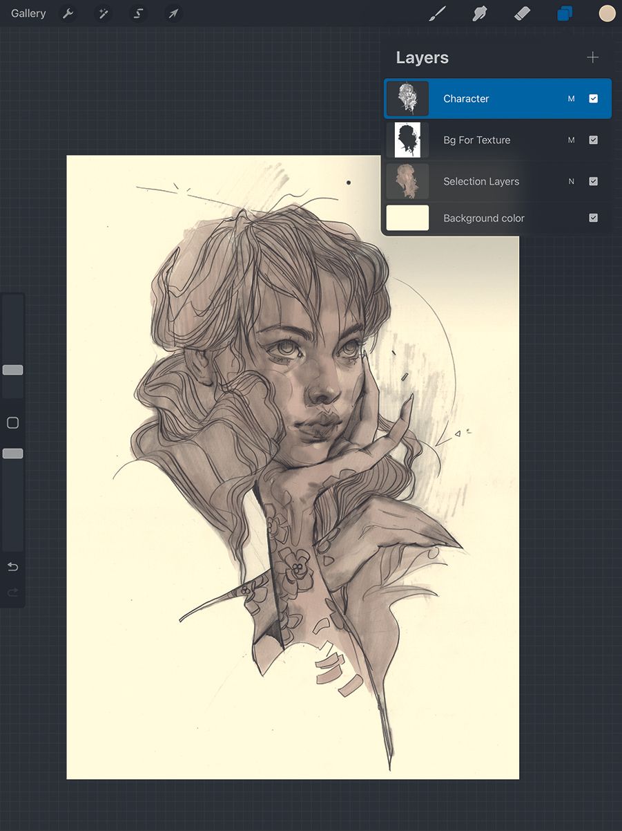 How to colour digital art without losing your sketch's raw charm ...