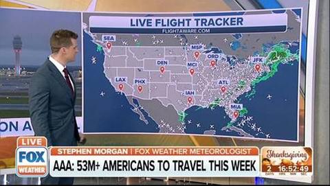 Fox Weather Partners with FlightAware to Add Weather Travel Info | TV Tech
