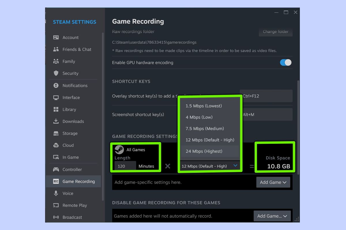 How to record Steam games | Tom's Guide