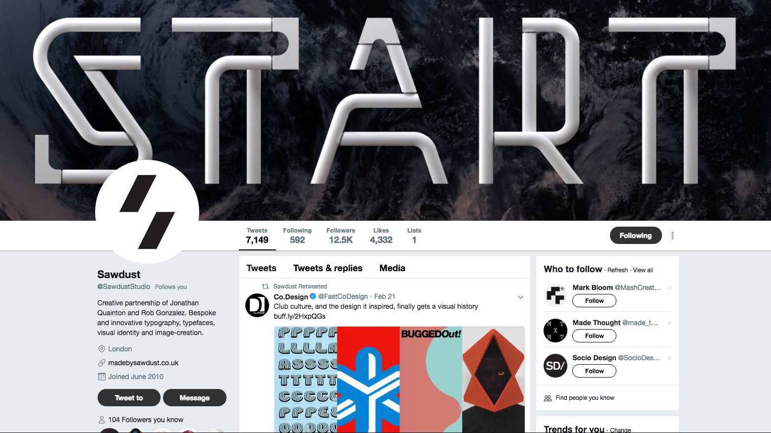 49 design agencies to follow on Twitter | Creative Bloq
