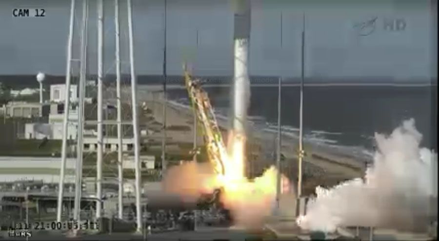 Photos: Orbital Sciences' 1st Antares Rocket Test Flight | Space