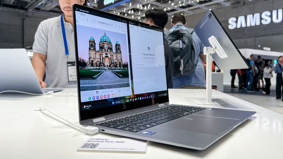 Samsung Galaxy Book 5 Pro 360 hands-on review: A stunning Lunar Lake laptop | Tom's Guide