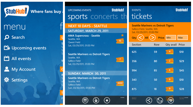 Official StubHub app comes to Windows Phone | Windows Central