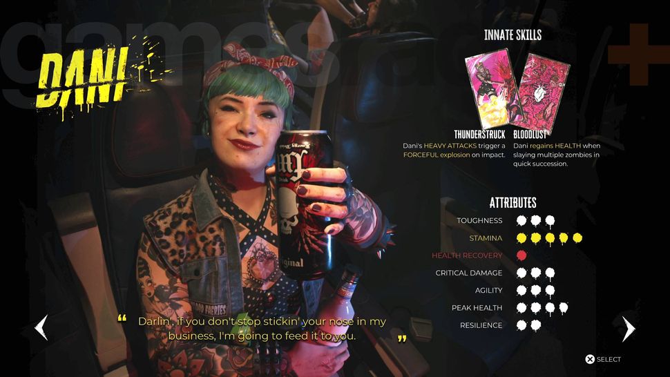 Dead Island 2 characters, stats, and skills explained | GamesRadar+