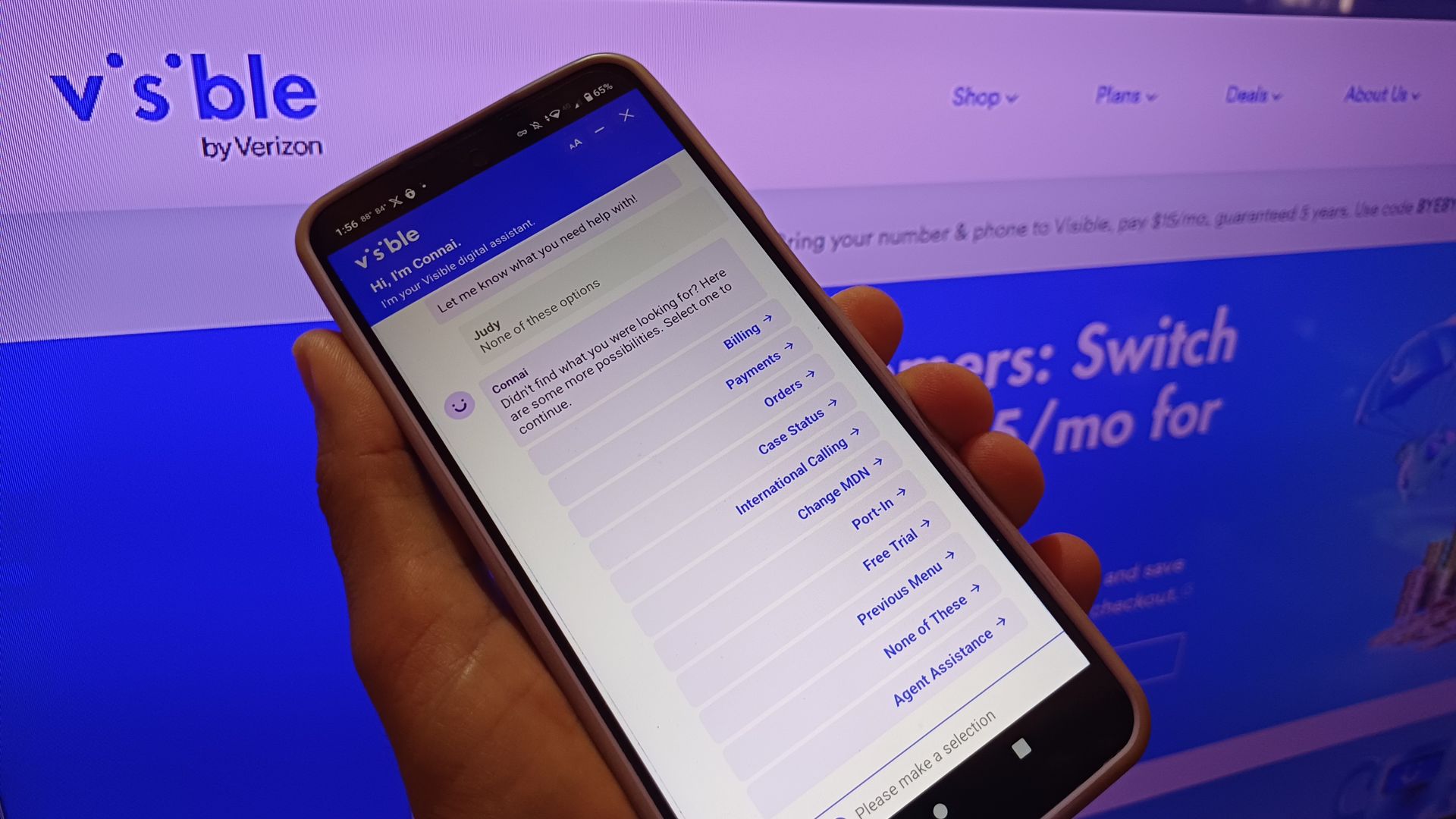 How to access Visible customer support | Android Central
