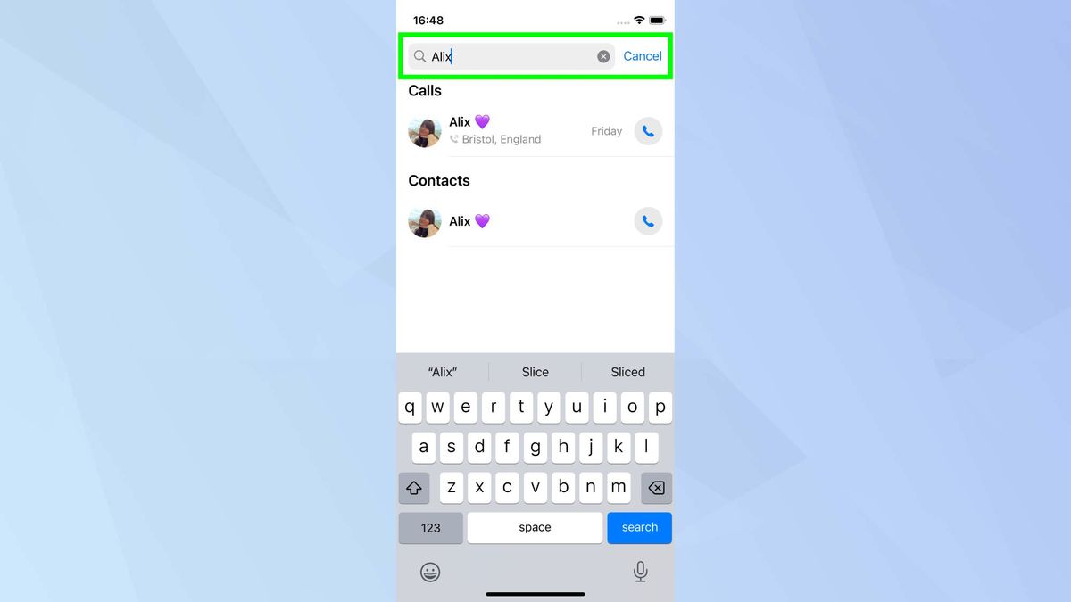 How to search your call history in iOS 18 | Tom's Guide