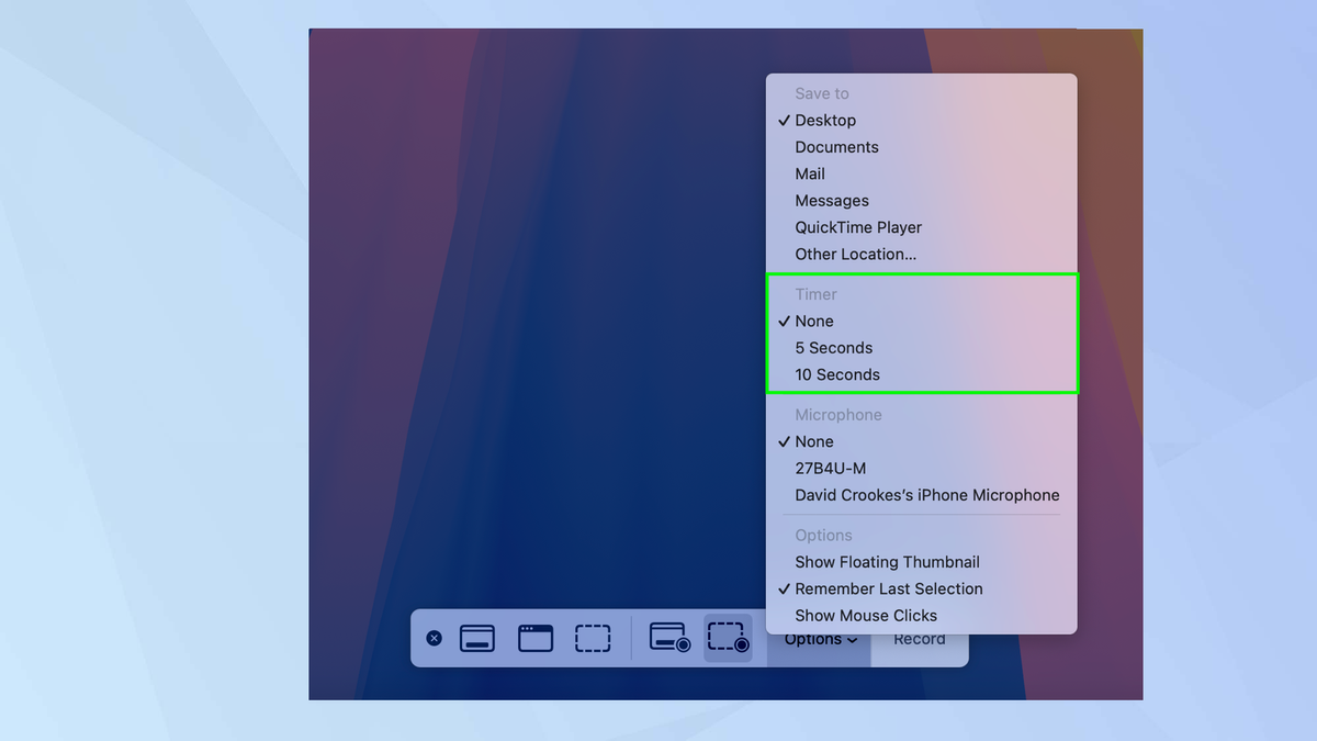 How to use your Mac's built-in screen recorder | Tom's Guide