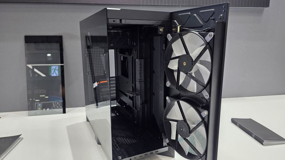 Tryx's new PC case has an embedded curved display | Tom's Hardware