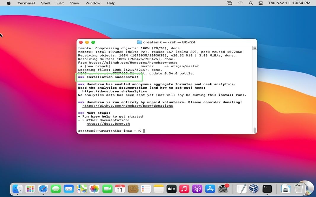 How to install Homebrew on macOS | Laptop Mag