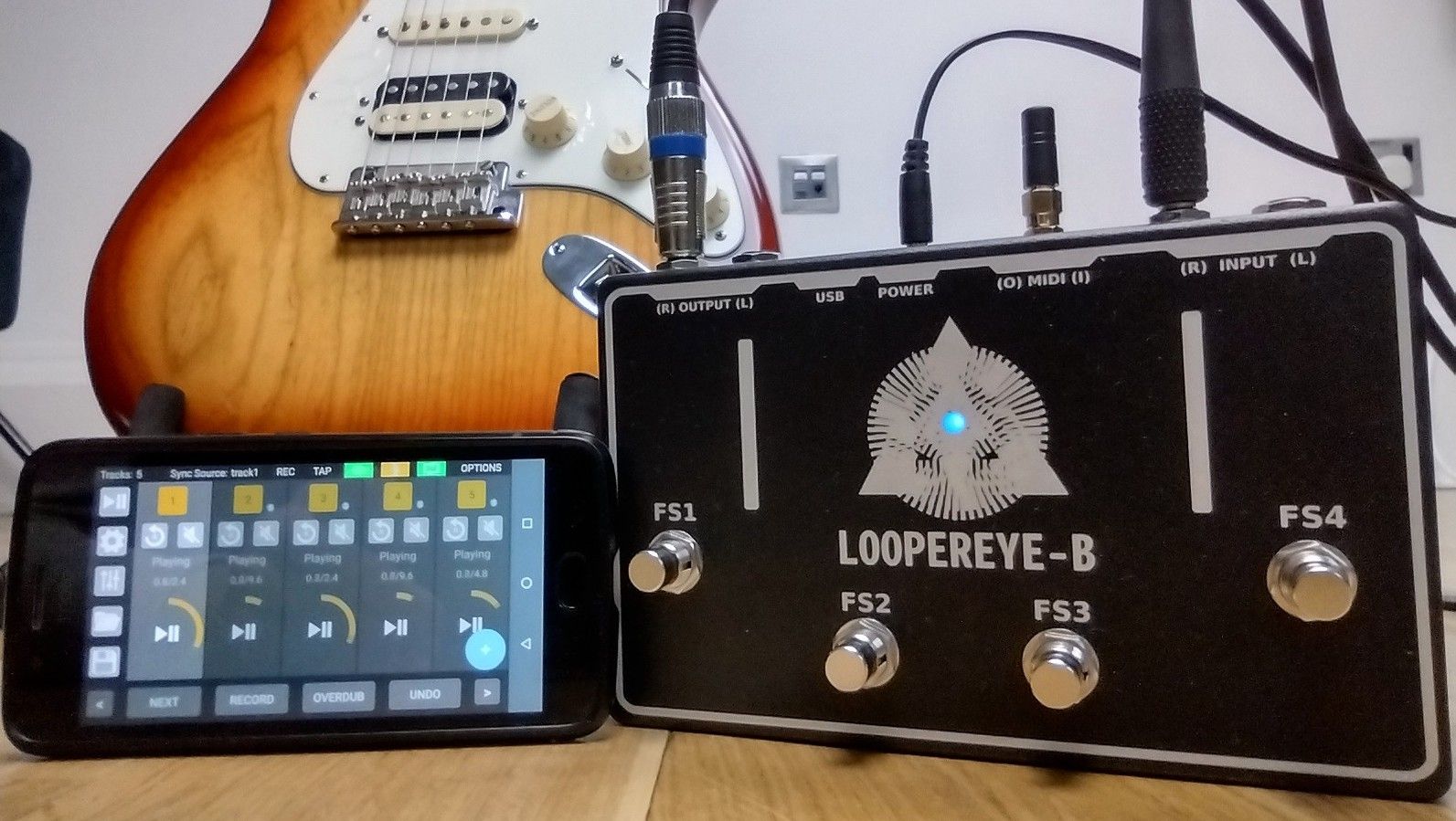 The looperEYE is a smart looper pedal that aims to put “the power of a ...