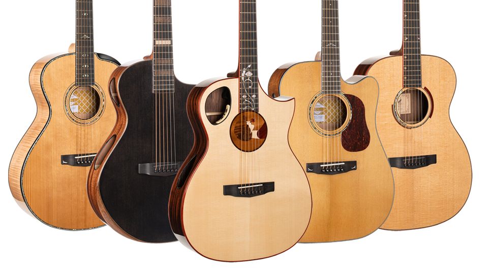 Cort adds to its acoustic arsenal with 6 well-spec'd, ornately finished ...