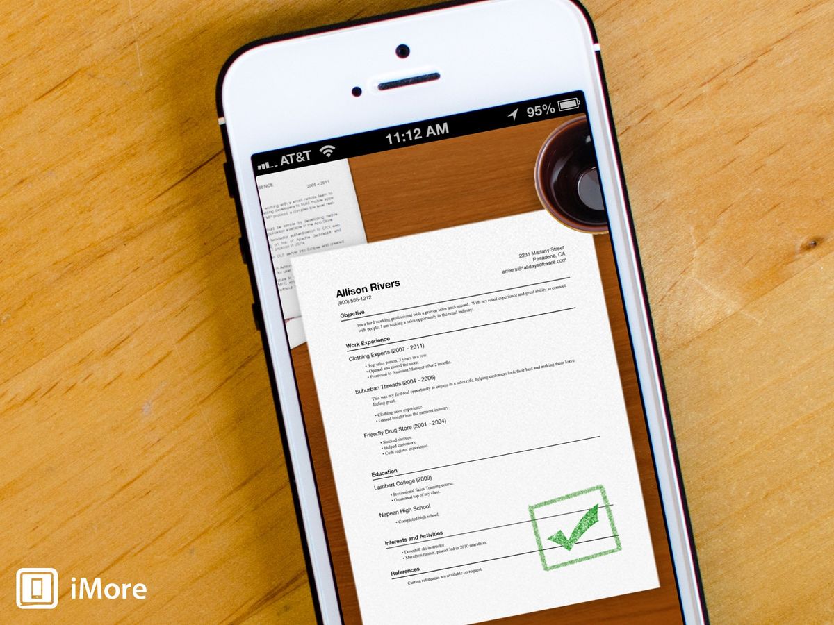 Resume Designer for iPhone and iPad review: Create good looking resumes ...