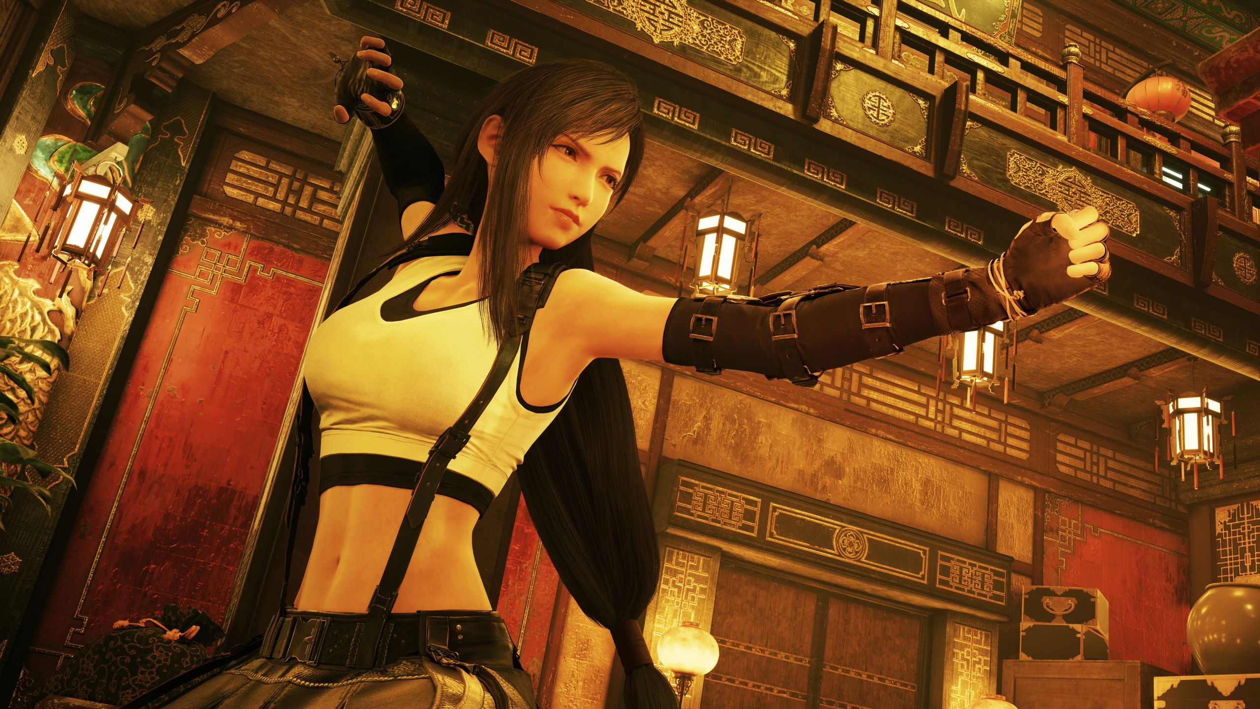 FF7 Remake Tifa outfit choice | PC Gamer