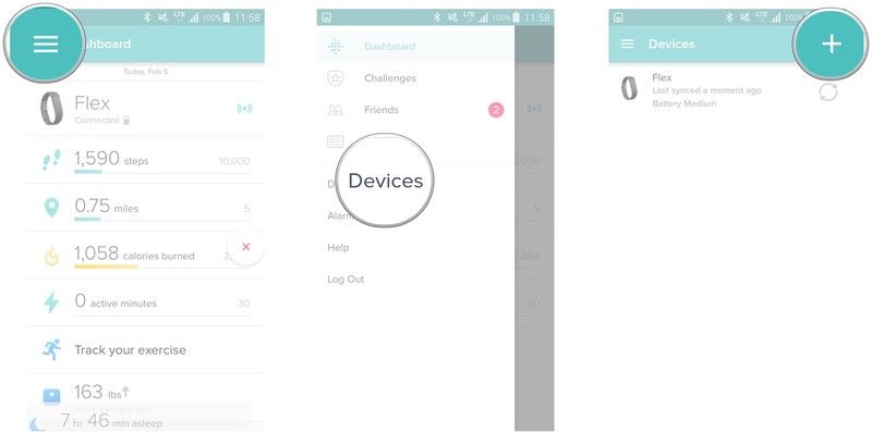 How to add, replace, and delete trackers in the Fitbit app | Android ...