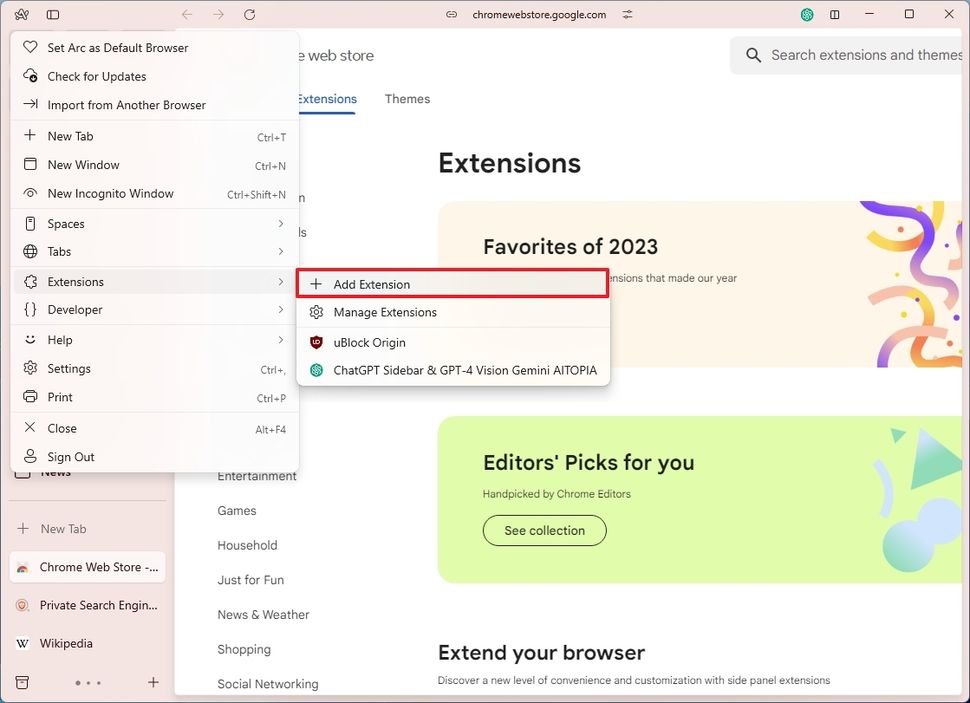 How to get started with Arc browser on Windows 11 | Windows Central