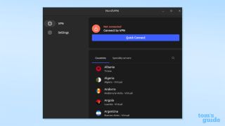 Good news for Linux users as NordVPN launches a full GUI | Tom's Guide