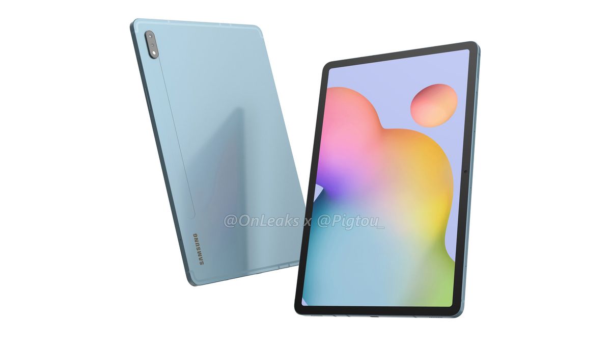 Samsung Galaxy Tab S7 image leak shows a really useful feature, and a ...