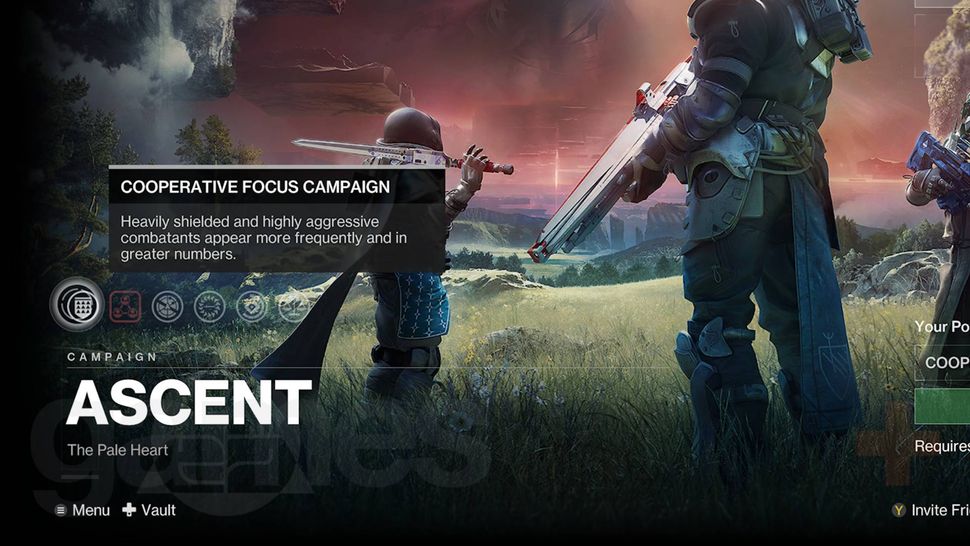 How to complete Destiny 2 Cooperative Focus mode missions | GamesRadar+