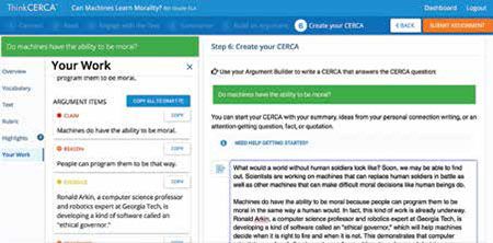 ThinkCERCA: Tech&Learning Review | Tech & Learning