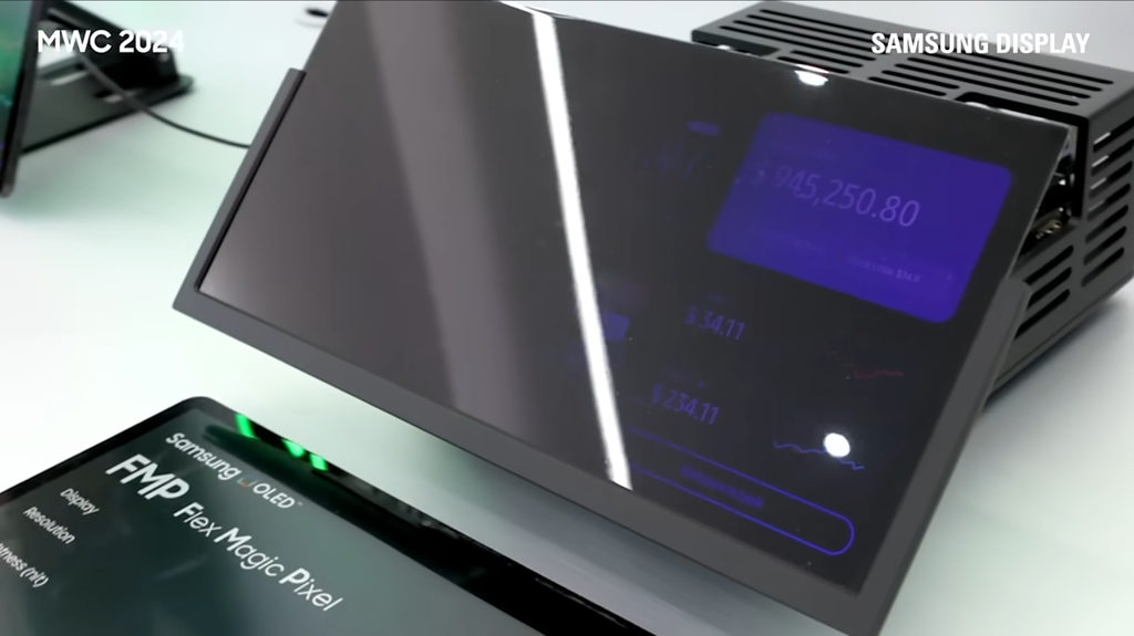 Samsung's new privacy screen can dynamically adjust viewing angles ...