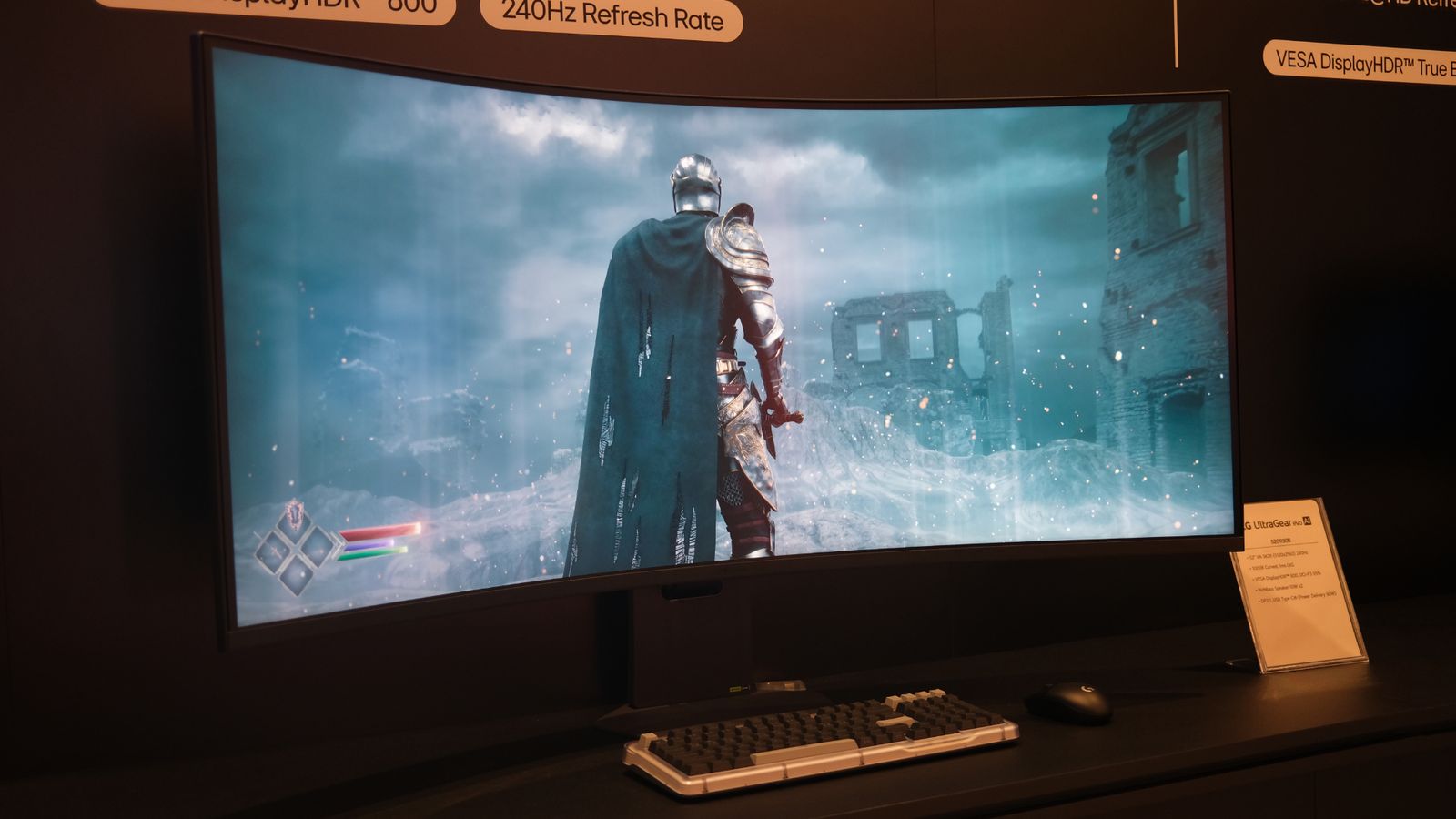 "The end of compromises": I saw LG's latest gaming monitors at CES, and ...