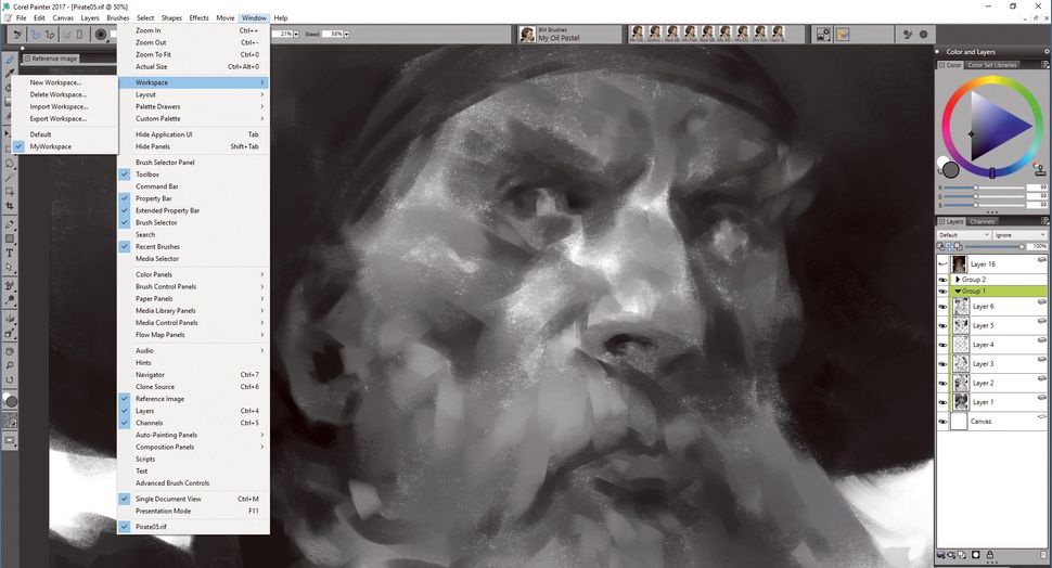 Create portrait art in Corel Painter | Creative Bloq