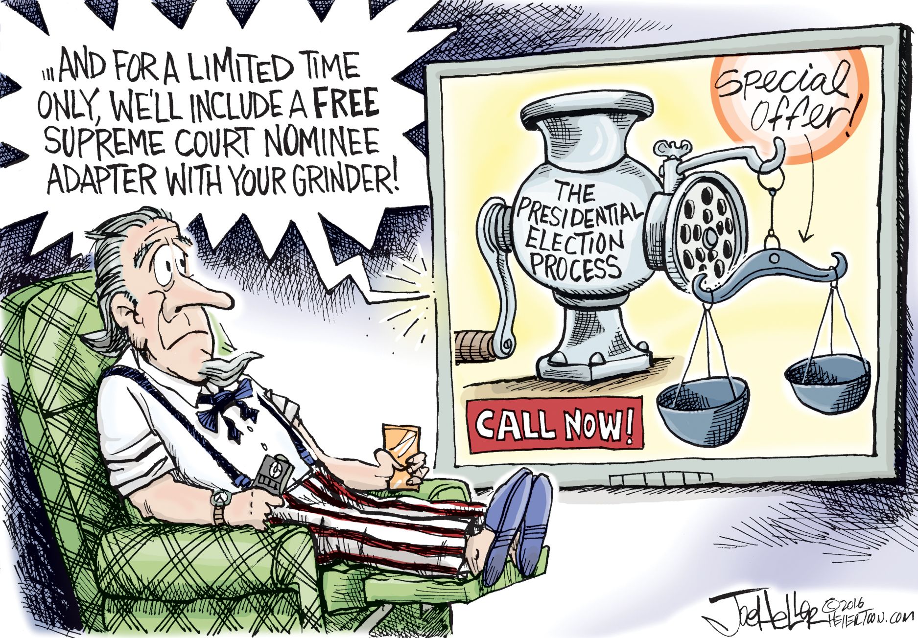 Editorial Cartoon U.S. Scalia SCOTUS 2016 | The Week