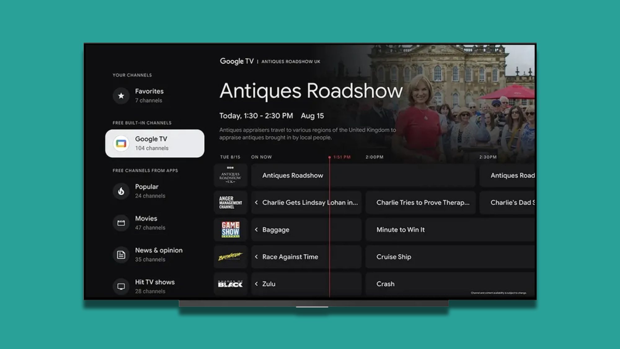 Google TV just added 10 more free streaming channels, boosting the ...