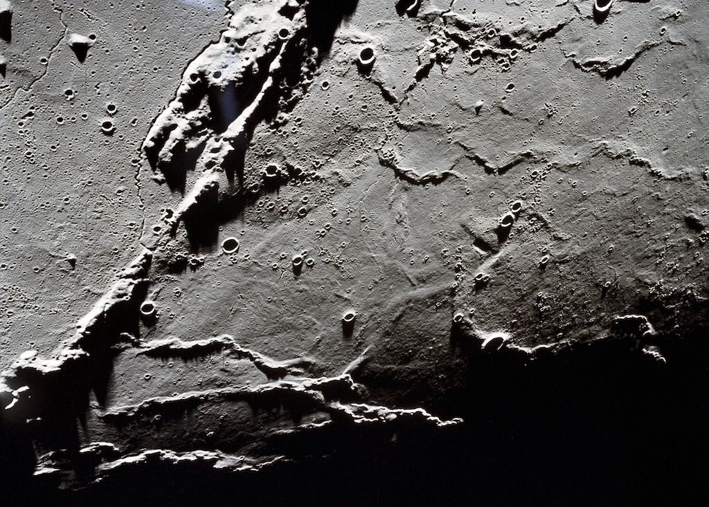 What is the temperature on the moon? | Space