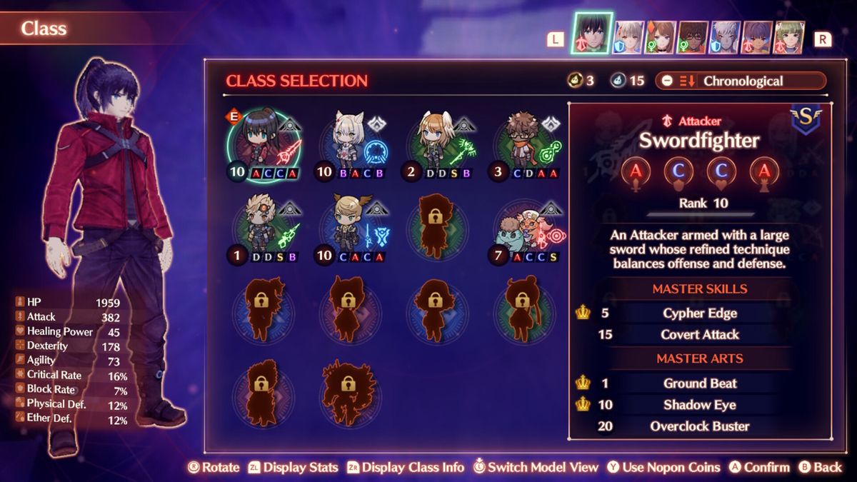 Xenoblade Chronicles 3 Noah: story, stats, and classes | TechRadar