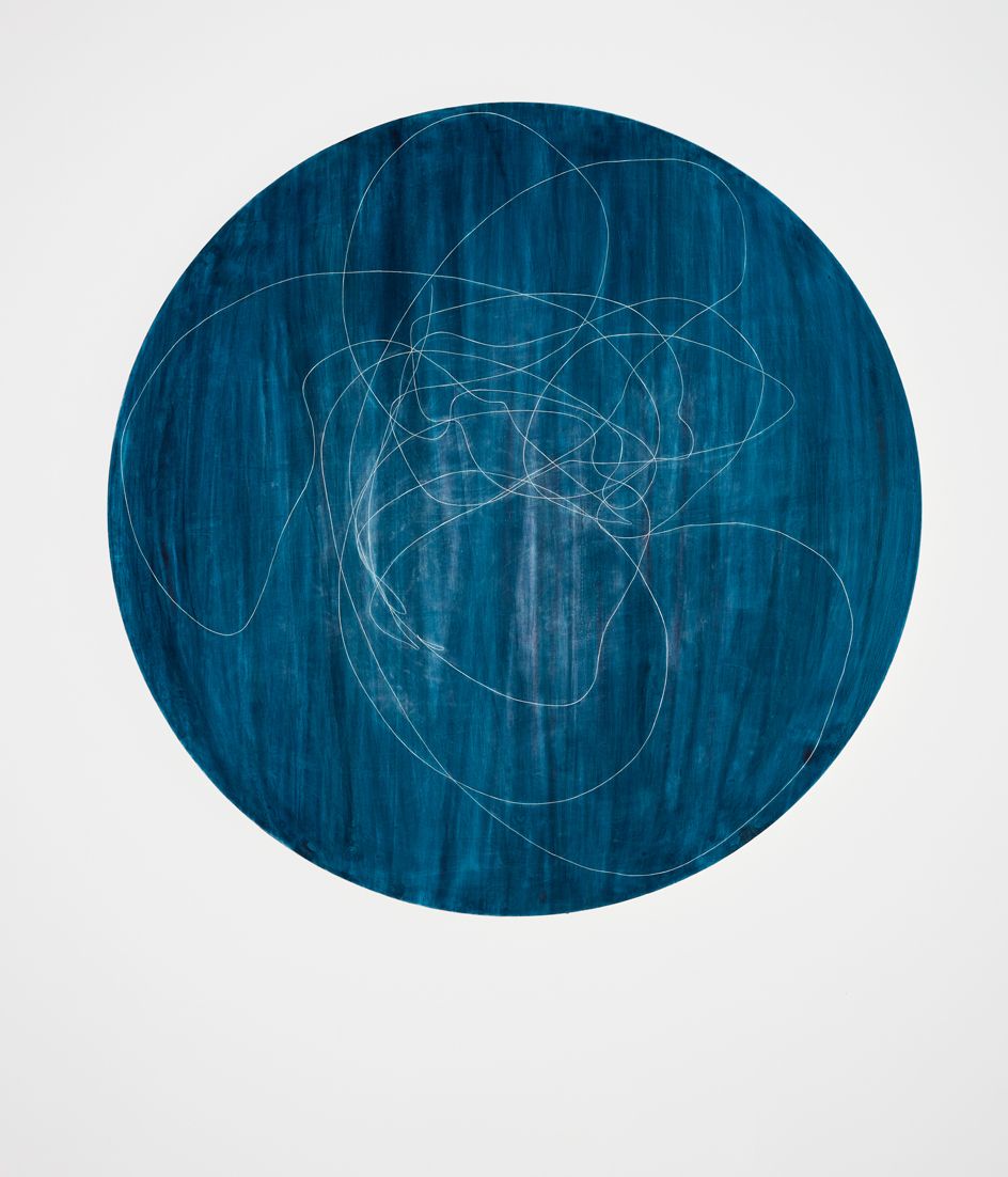 Artist Elliott Puckette crosses the line at Kasmin New York | Wallpaper
