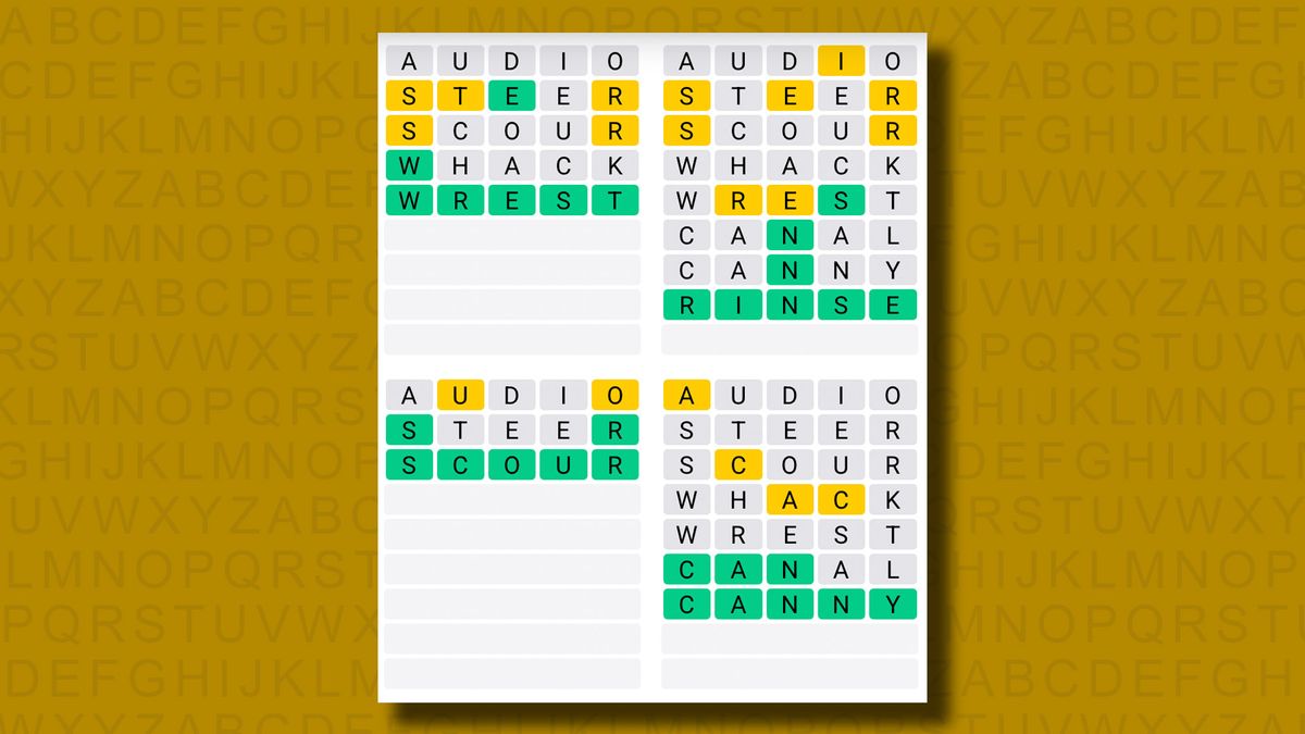 Quordle today – my hints and answers for Sunday, January 19 (game #1091 ...