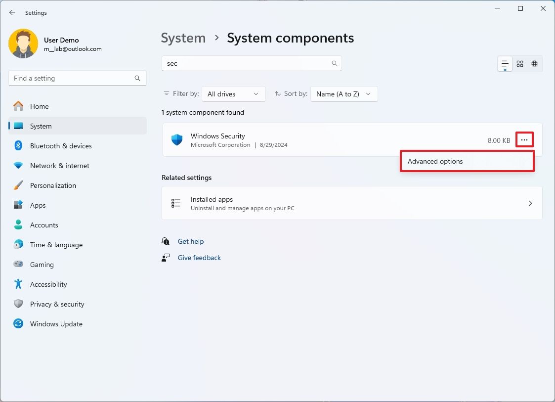 How to reset the Windows Security app to fix problems on Windows 11 and ...