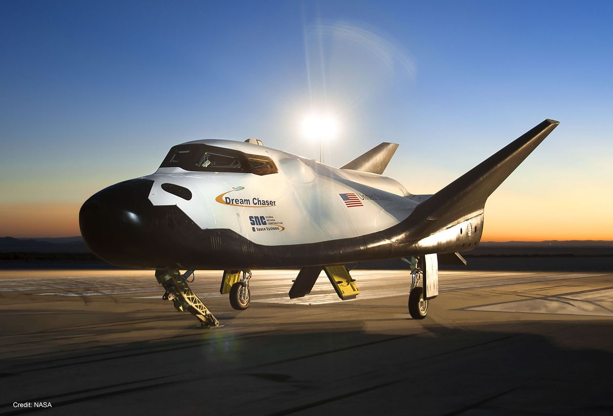 First Piece of Private Dream Chaser Space Plane Unveiled | Space