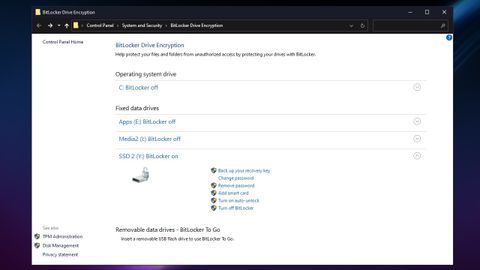 Microsoft BitLocker encryption tool review | TechRadar